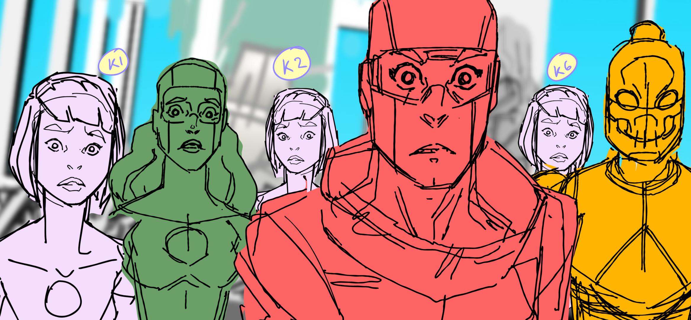 INVINCIBLE | Jay Baker / STORYBOARD ART